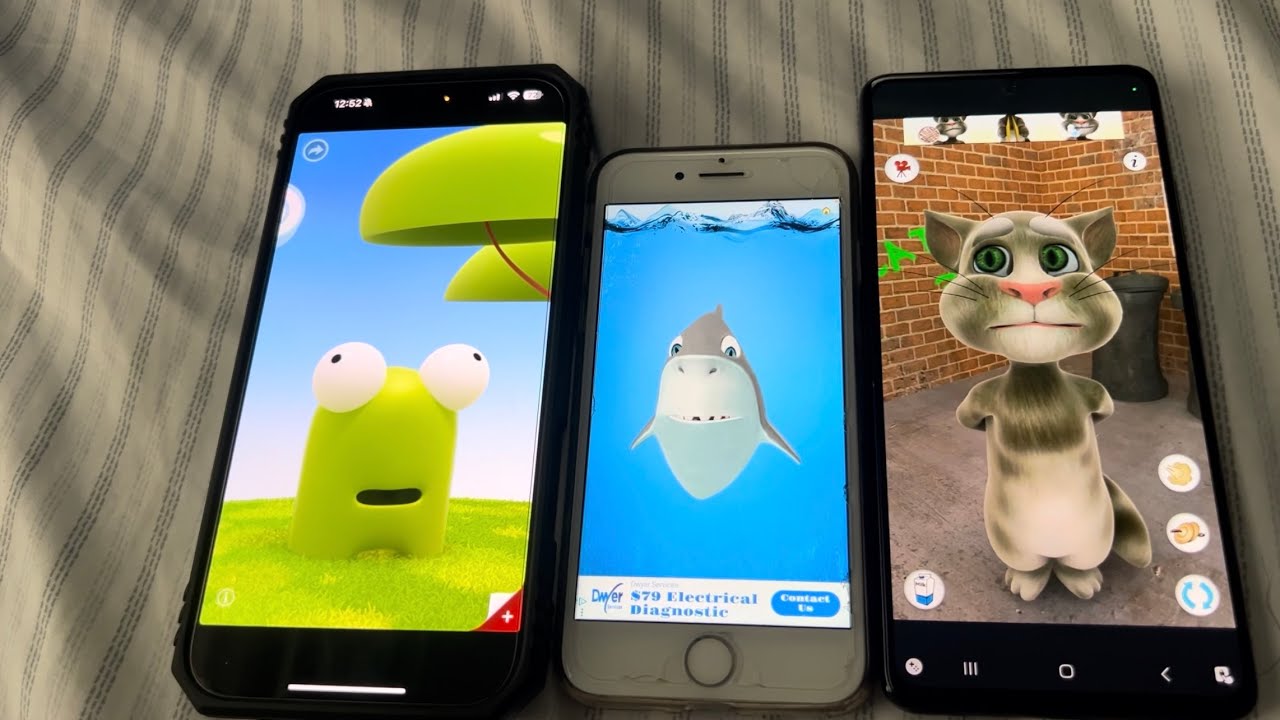 Talking Gugl Echo Vs Talking Bruce The Big Shark Echo Vs Talking Tom ...