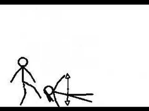 Attack Of The Evil Stick Man - YouTube