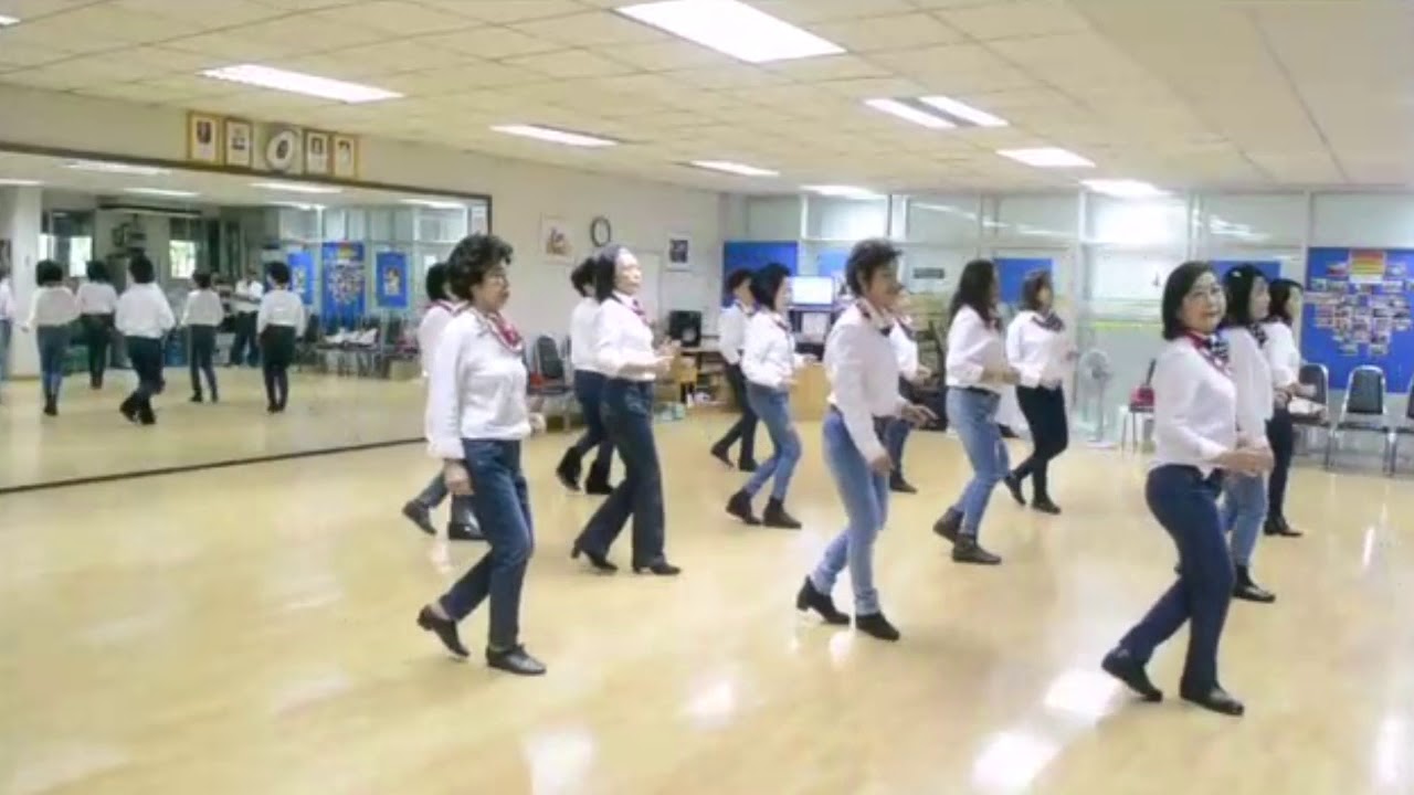 Everybody Knows Line Dance (Thai) Teach & Demo - YouTube