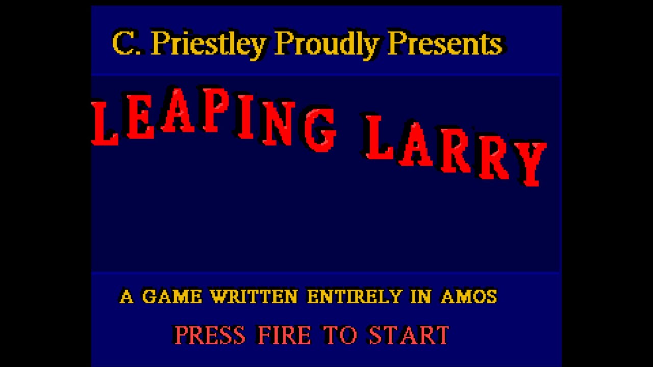 Leaping Larry (1990) demo from C Priestly on the Amiga - Search for ...