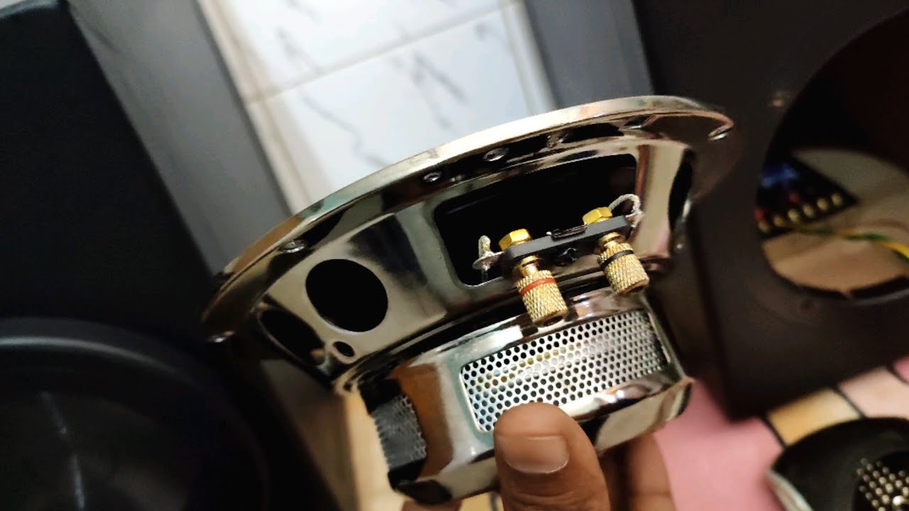 6 Inch Subwoofer Speaker 6 Inch 120Watt 4 Ohm Audio Subwoofer ...