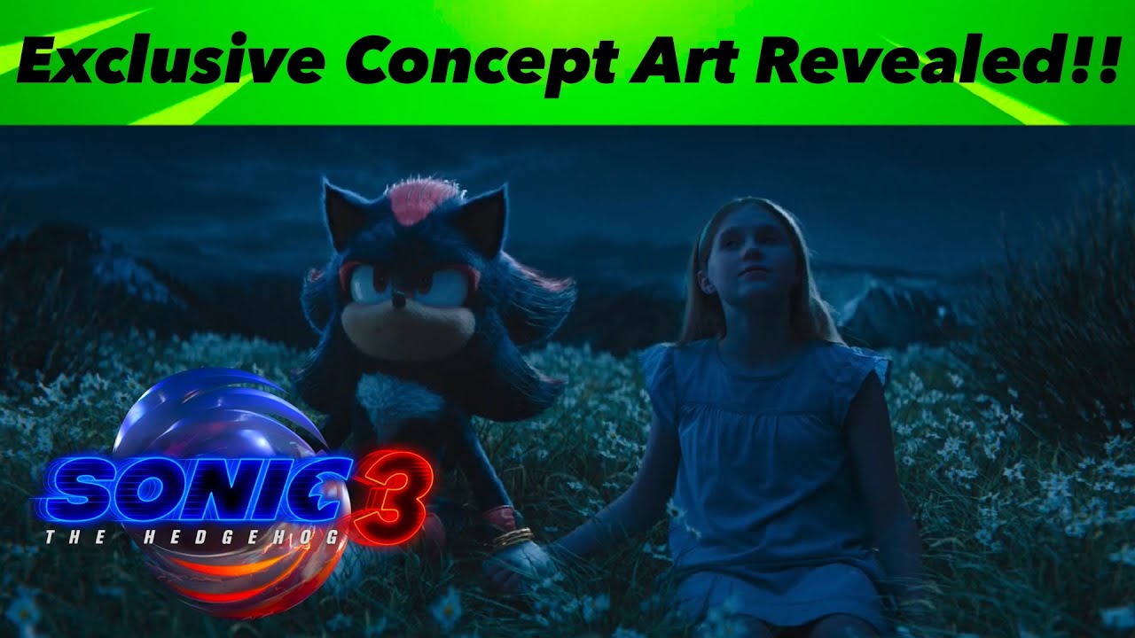 First OFFICIAL Concept Art For Sonic Movie 3 REVEALED By Director 👀 ...