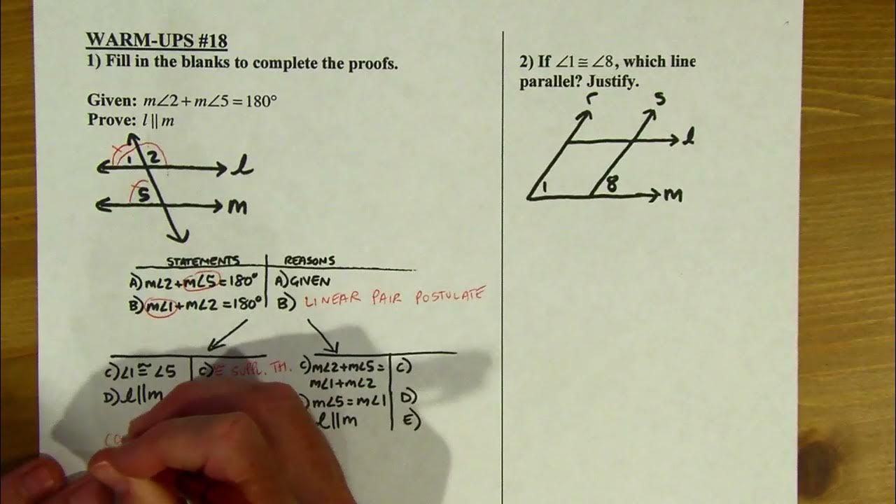 Geometry Warm Up #3.5 - YouTube