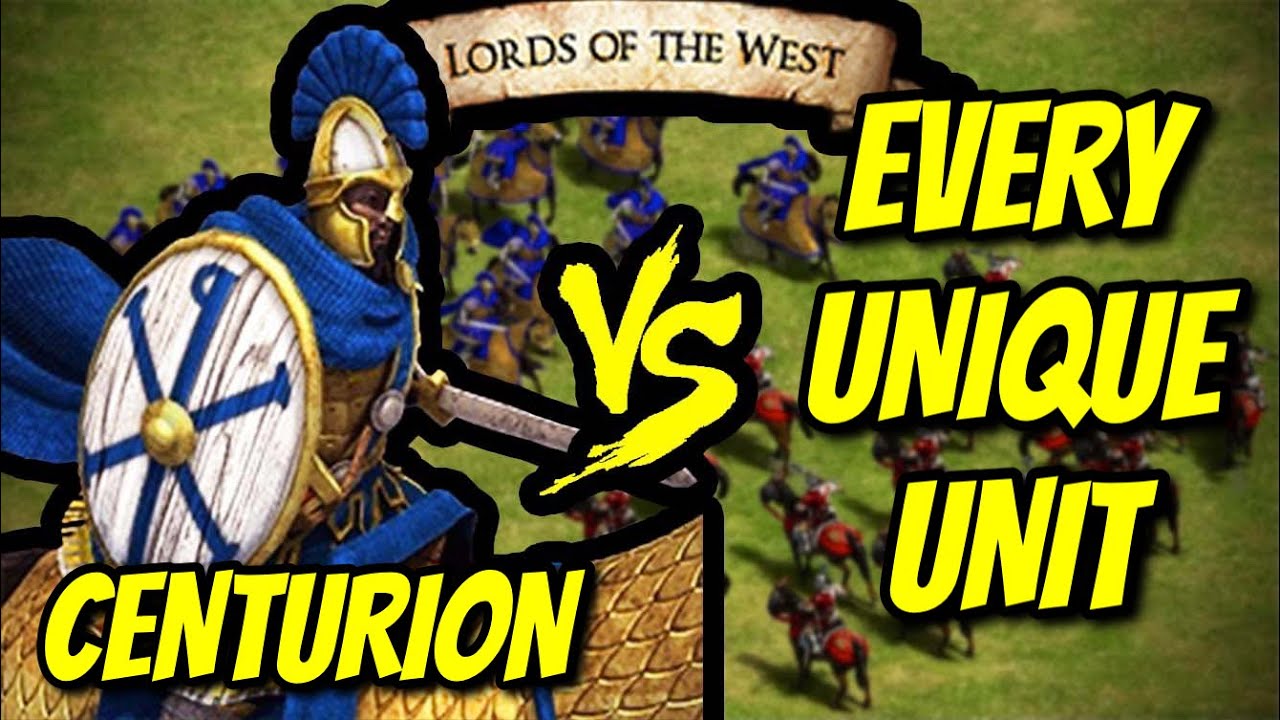 CENTURION vs EVERY UNIQUE UNIT | AoE II: Definitive Edition - YouTube
