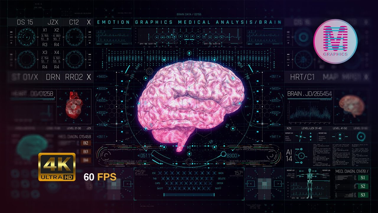Mind-Blowing 3D Brain Data Animation: The Future of Medical Graphics ...