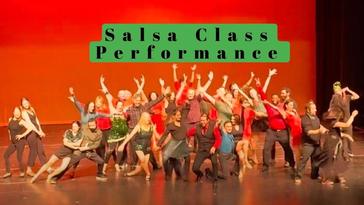 Salsa Class Performance Fall 2024 - YouTube