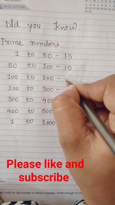 🔥 Prime Numbers🔥 Short Trick To Remember Math Ytshorts Trandingshorts Classactivity Youtube