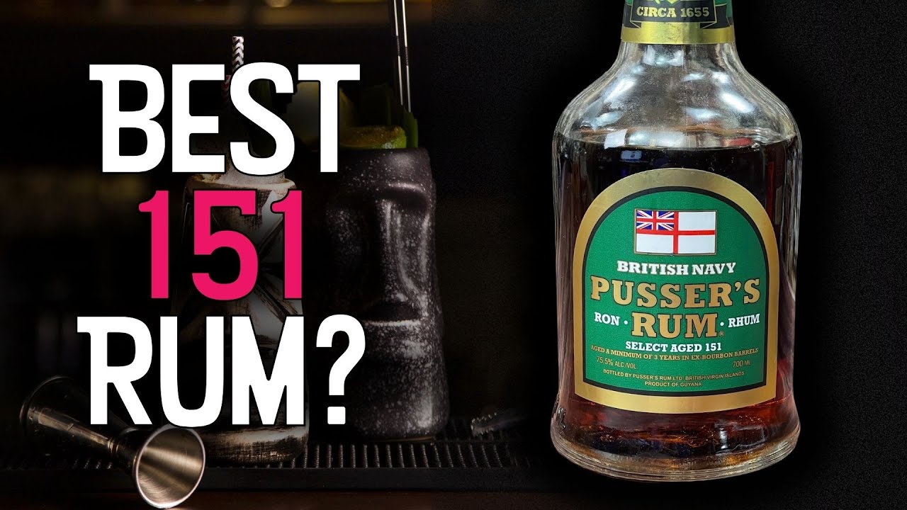 PUSSERS 151 - Overproof Rum Review - YouTube