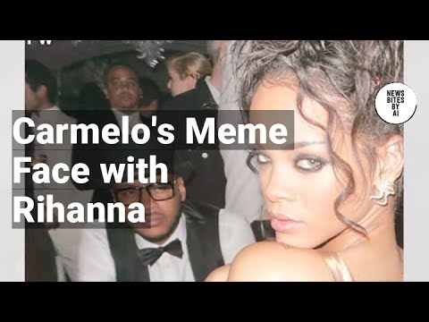 Carmelo Anthony Talks Iconic Rihanna Meme Face - YouTube