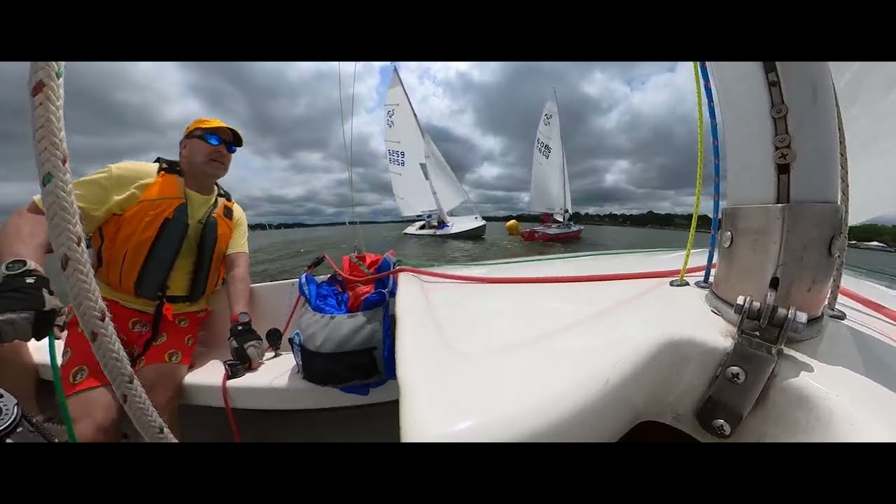 Race 2 Short 8 - Lake Decatur Centennial Flying Scot Regatta - YouTube