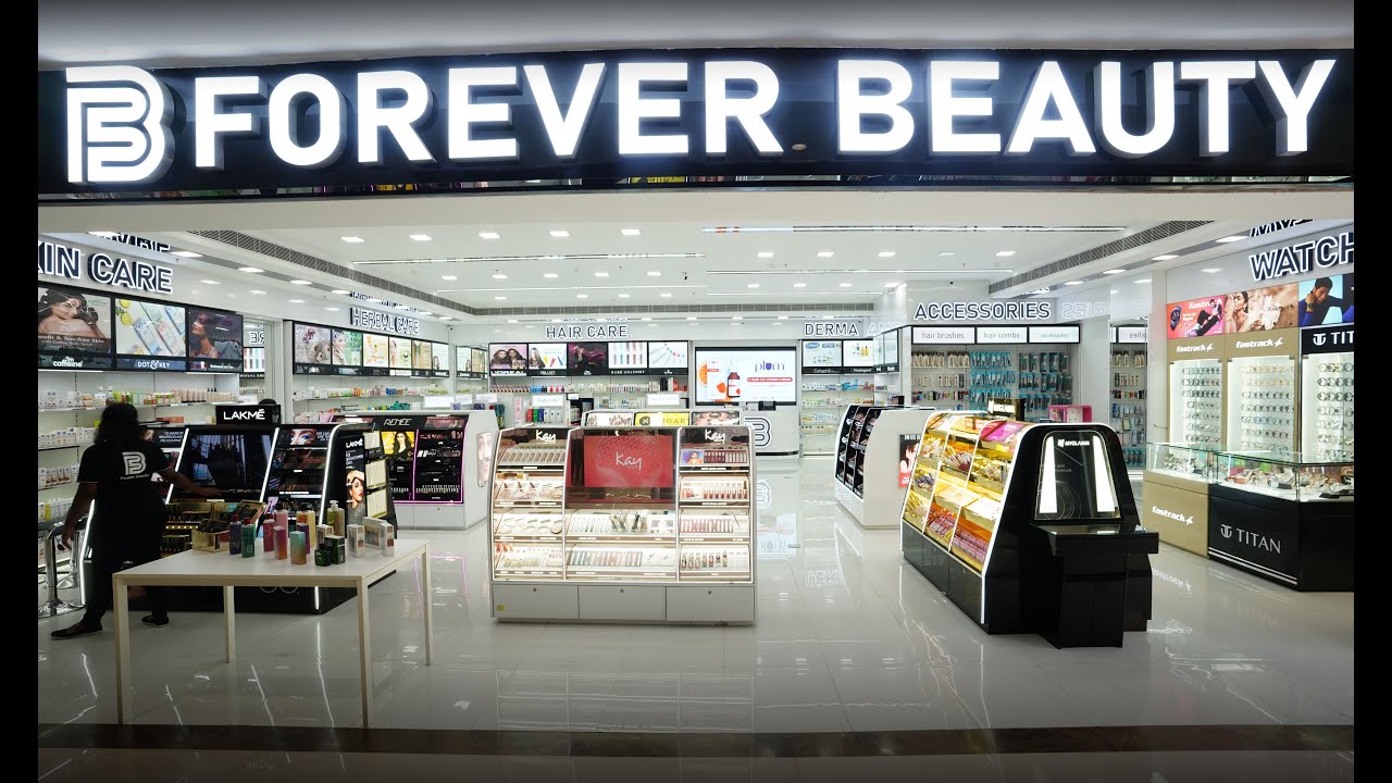 Forever Beauty Hyderabad - Luxury Beauty Store - YouTube