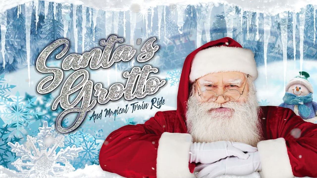 Santas Grotto and Magical Train Ride - YouTube
