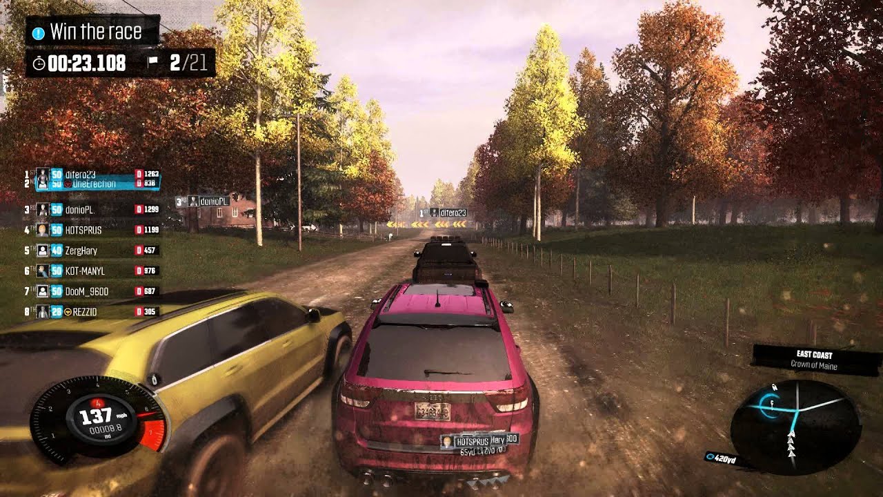 The Crew: Online PvP Race - Jeep Grand Cherokee SRT-8 Street/Dirt Spec ...
