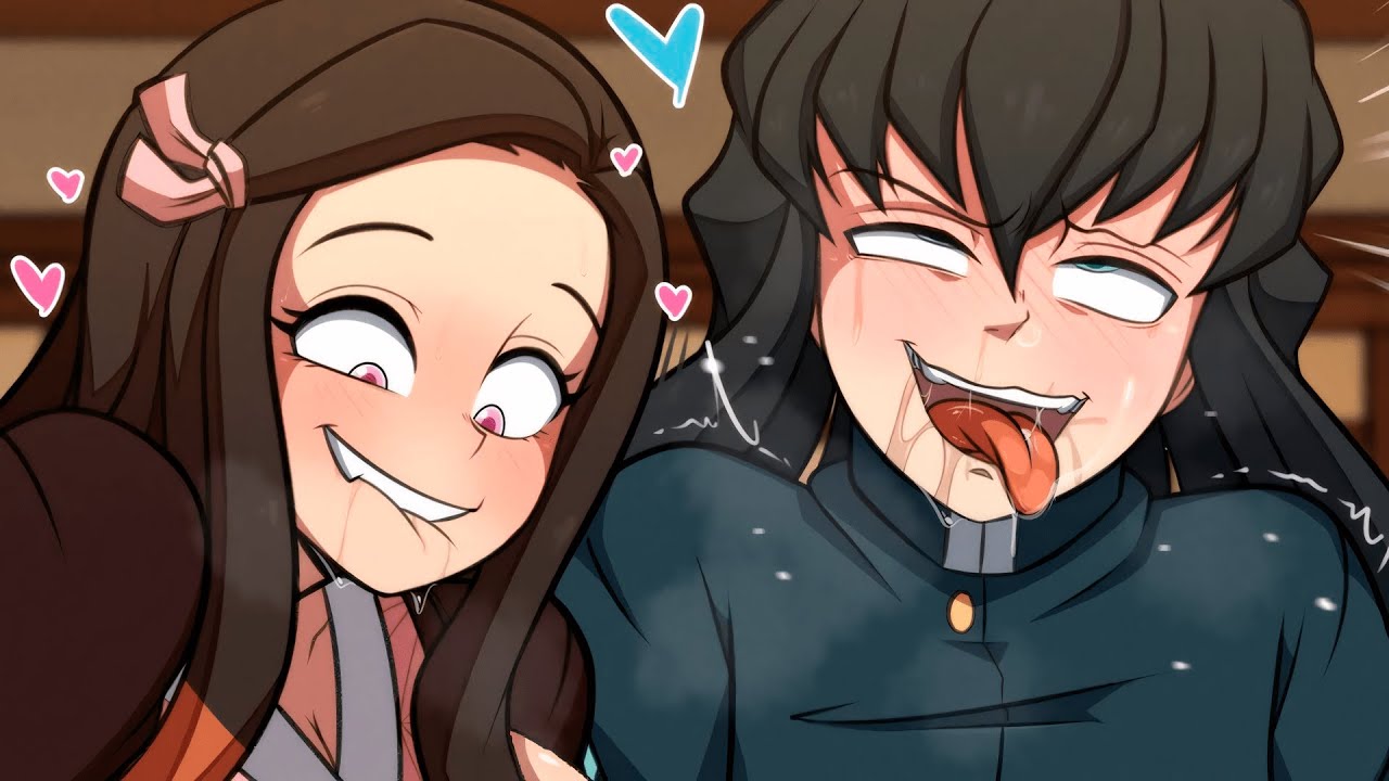Muichiro X Nezuko┃demon Slayer Comic Dub Youtube