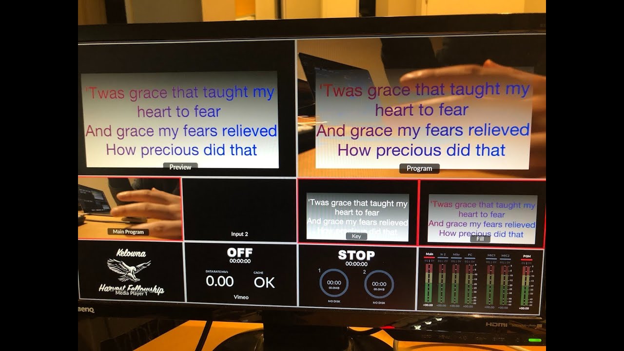 Key/Fill lower thirds over HDMI to the ATEM Mini Pro - YouTube