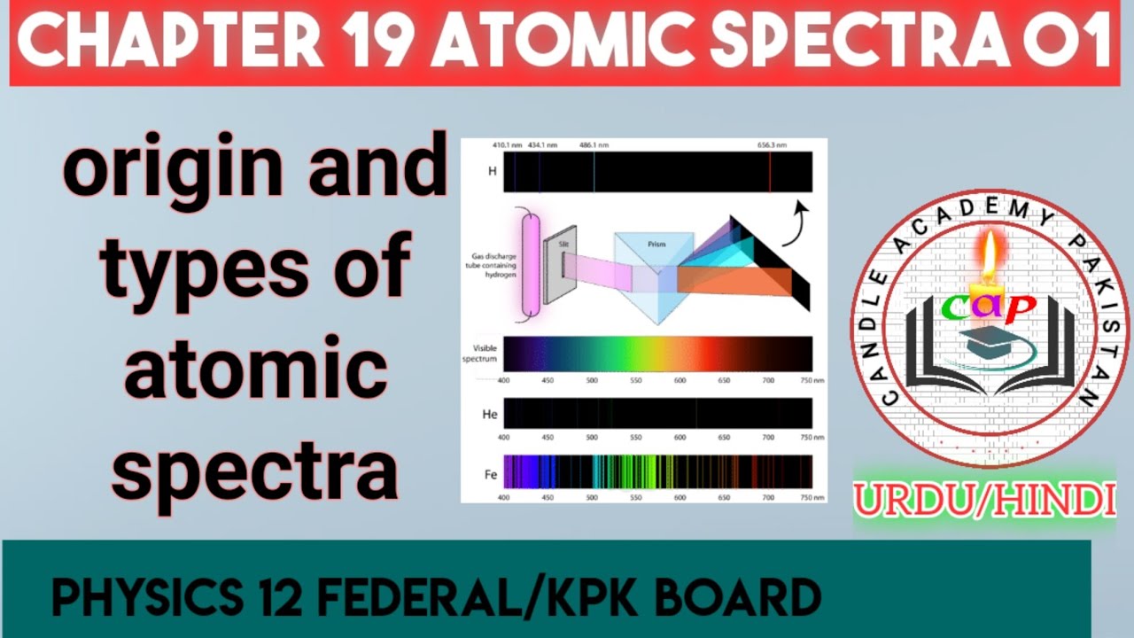 what is atomic spectra and spectroscopy |atomic spectra 01 | class 12 ...