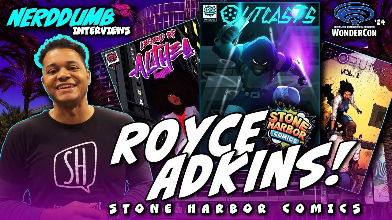 AWESOME INDIE COMICS OF ROYCE ADKINS! | STONE HARBOR COMICS - YouTube