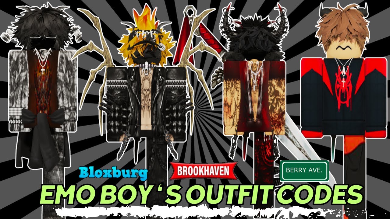 New Boy Outfits Code For Brookhaven And Berry Avenue | Roblox ...