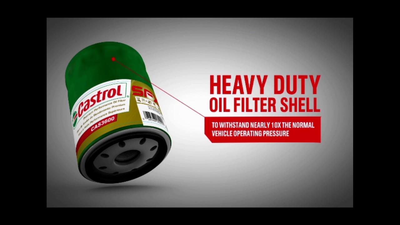 CASTROL SFX OIL FILTER - YouTube