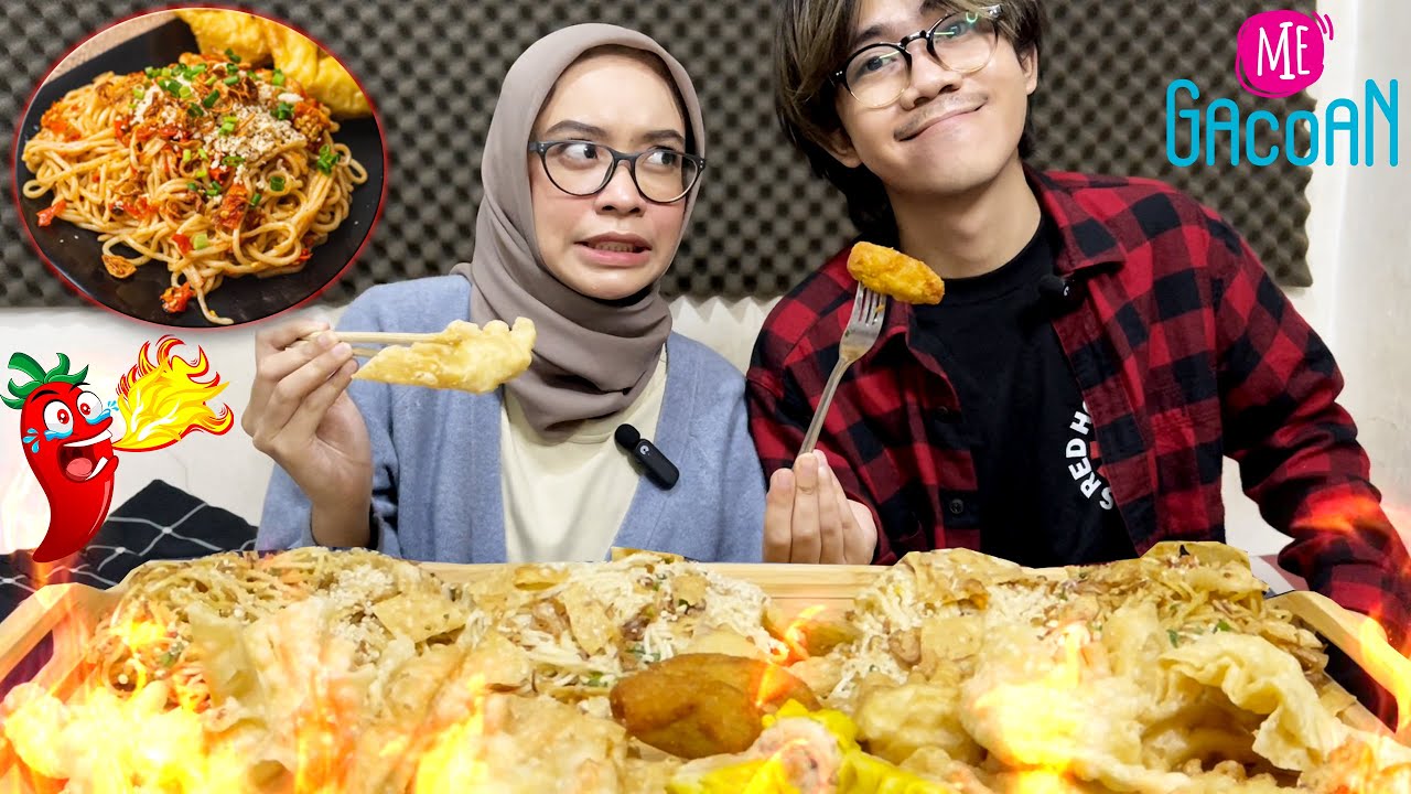 MUKBANG MIE GACOAN SAMA AYANG MARKAMEL - YouTube