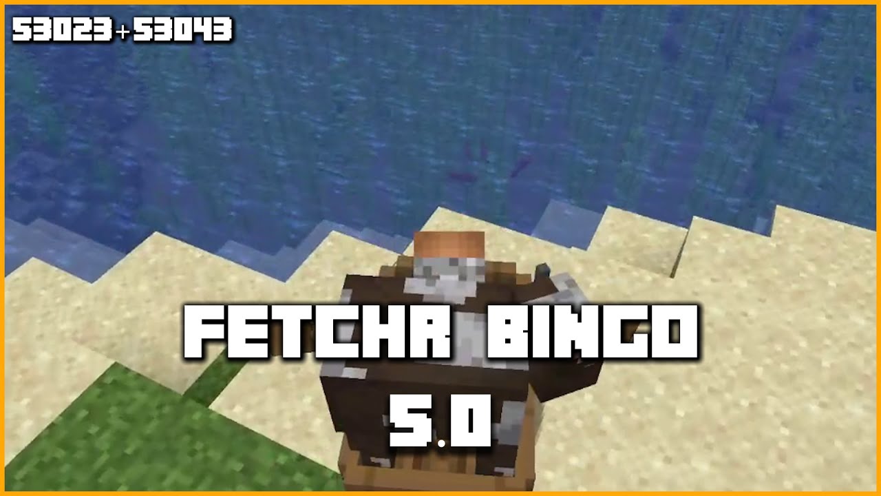 Fetchr - Minecraft Bingo 5.0 - 53023 + 53043 - YouTube