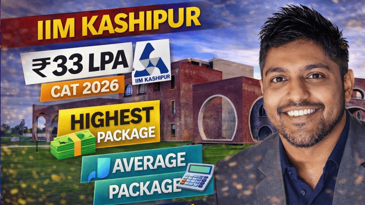 IIM Kashipur Placement Report Analysis | CAT 2026 | ₹33 LPA Highest ...
