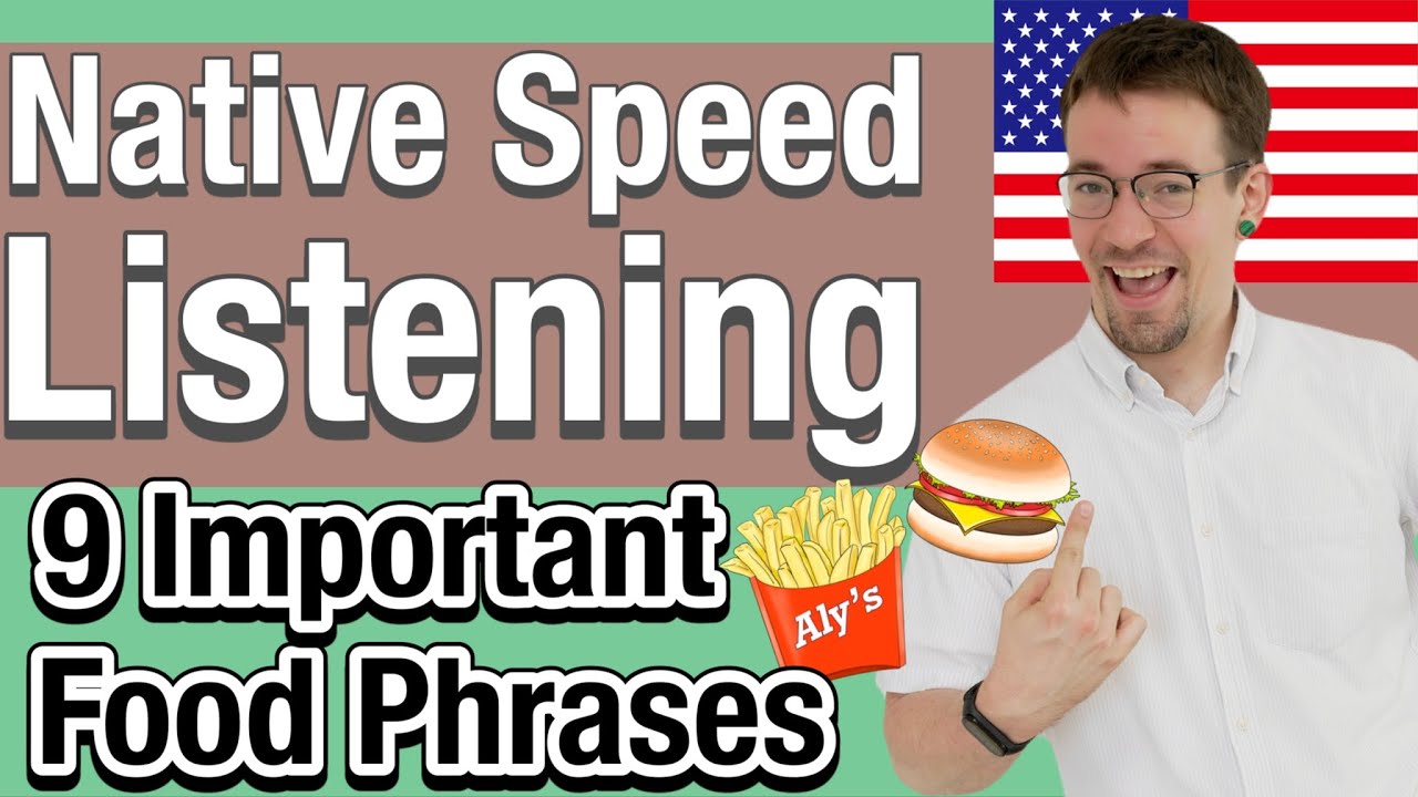 FOOD: Understand Important English Phrases for Ordering and Talking ...