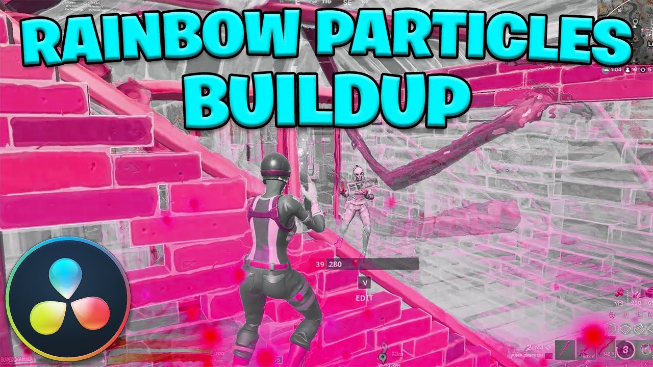 INSANE *Rainbow Particles Buildup* for Fortnite Montages | DaVinci ...