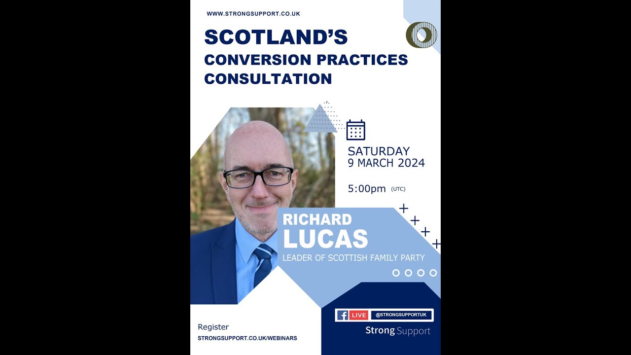 Scotland’s conversion practices consultation with Richard Lucas - YouTube