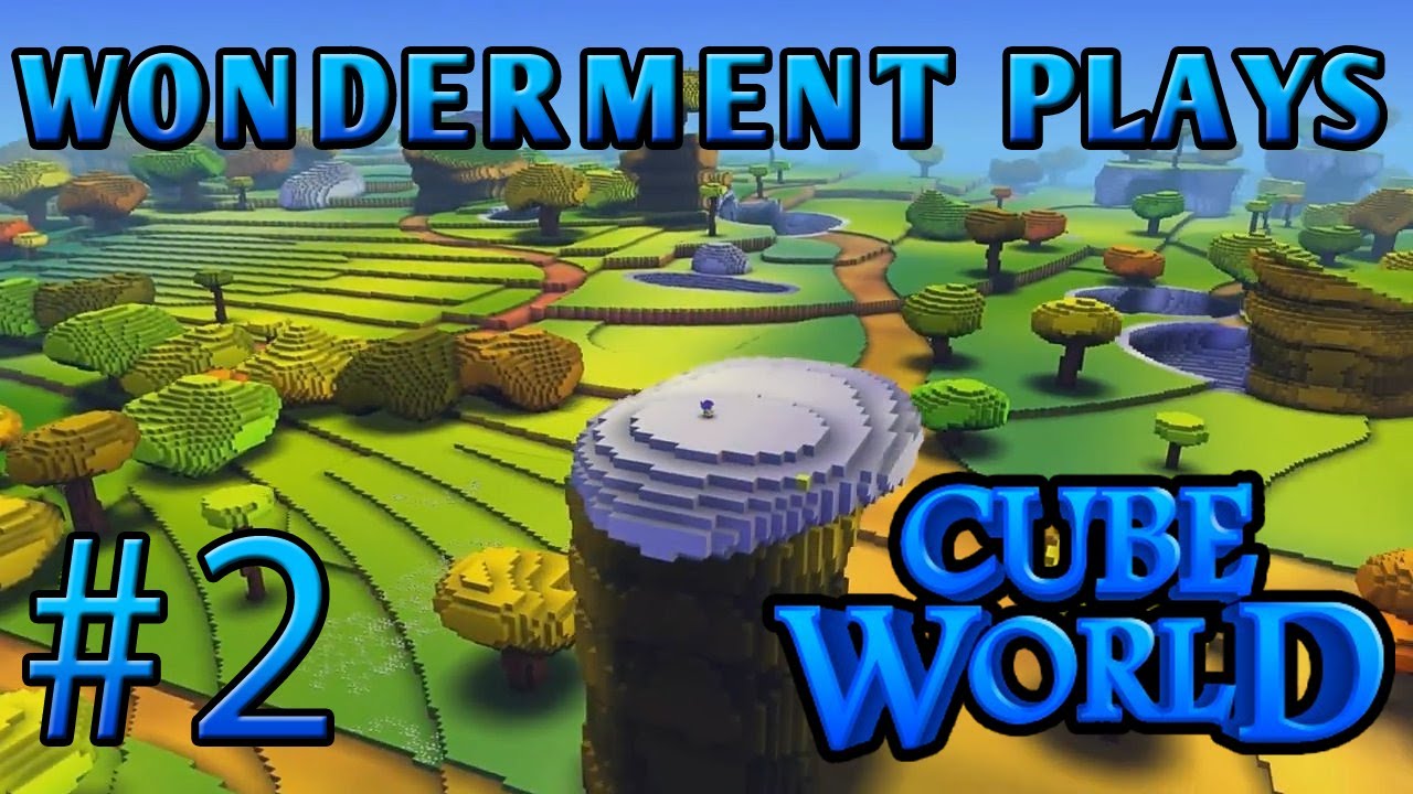 #2 - Let's Play Cube World - LanLon The Zombie! - YouTube