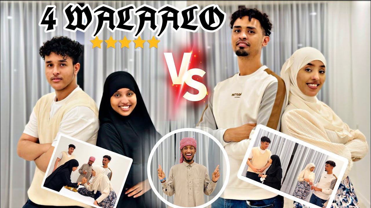 4 WALAALO IYO 4 GAMES CIYAARTII UGU ADKEED AMIIRO IYO FAADMA QOSOLKA ...