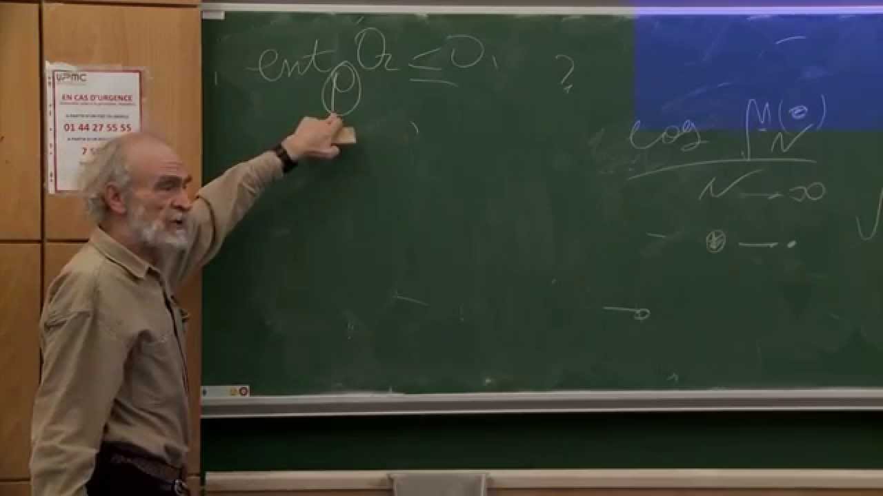 Mikhael Gromov - 5/6 Probability, symmetry, linearity - YouTube
