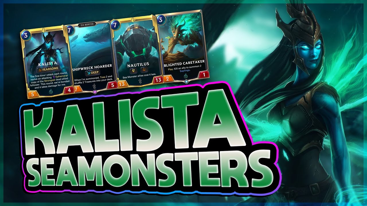 INSANE KALISTA VALUE! Kalista Treasures | Legends of Runeterra | Rising ...