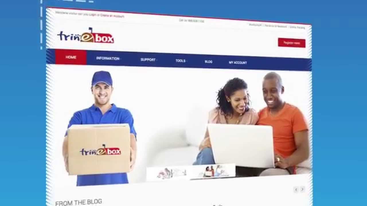 Trinebox - Easy free sign up steps - YouTube