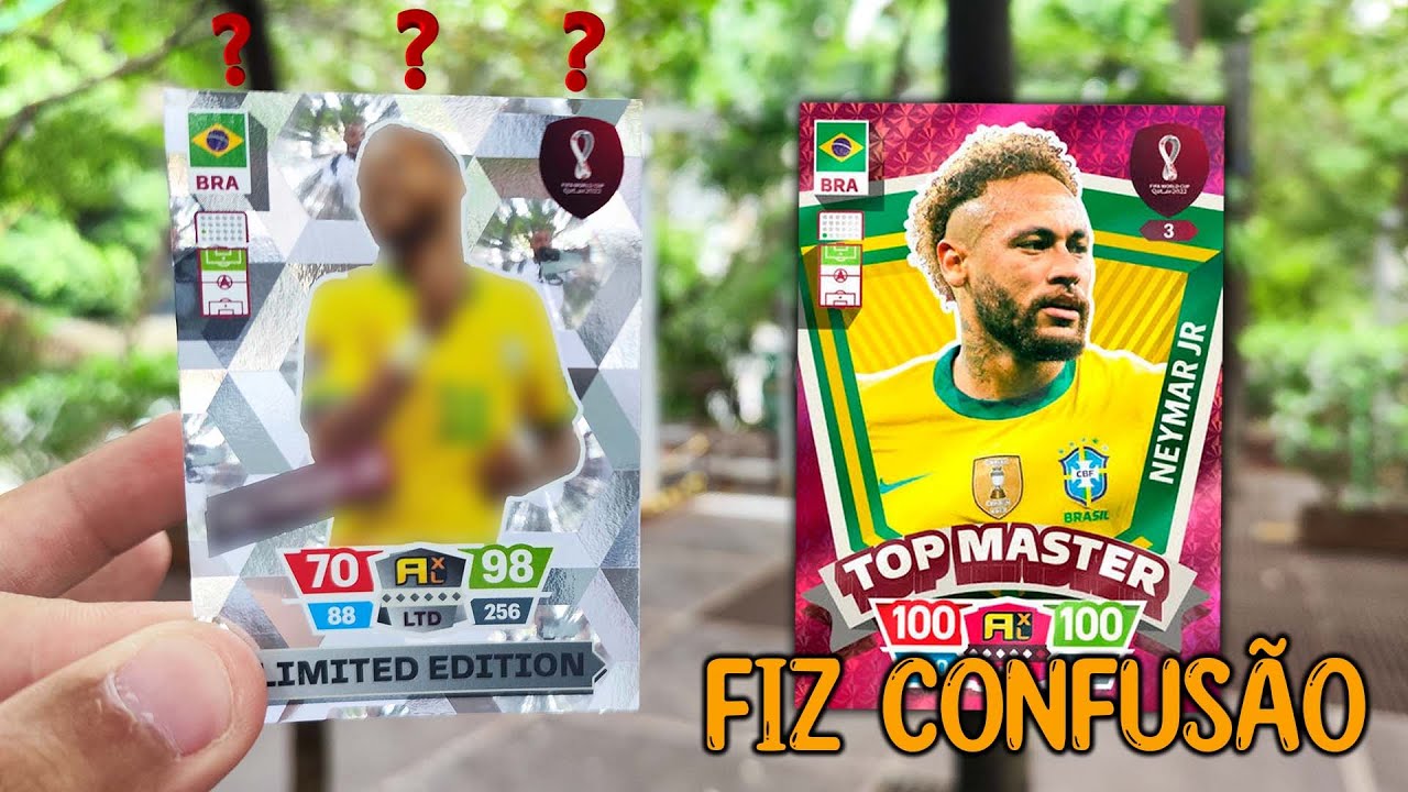 PENSEI QUE ERA O NEYMAR TOP MASTER MAIS ERA OUTRO | CARDS ADRENALYN XL ...