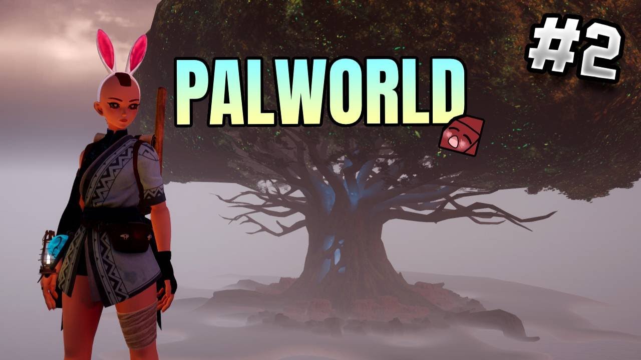 EL ÁRBOL GIGANTE DE PALWORLD 😔 EXPLORANDO TODO EL MAPA 😳 - Palworld #2 ...