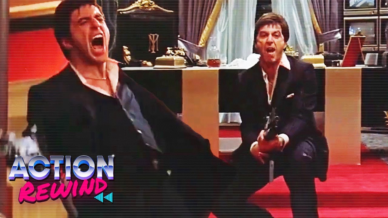 The Most Iconic Line in Movie History | Scarface (1983) | Action Rewind ...