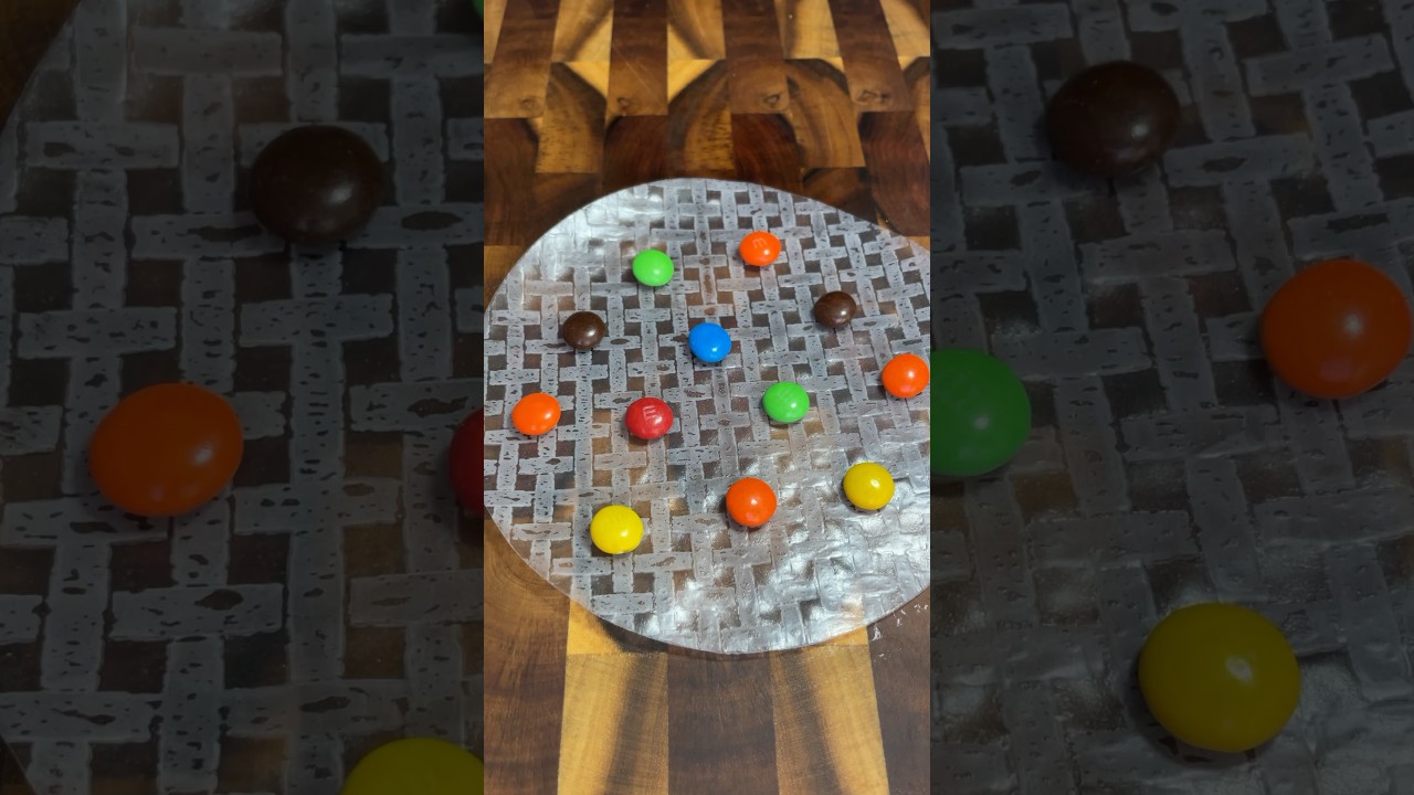 mnm rice paper chip #asmr #dessert #mukbang #food #mnm #ricepaper # ...