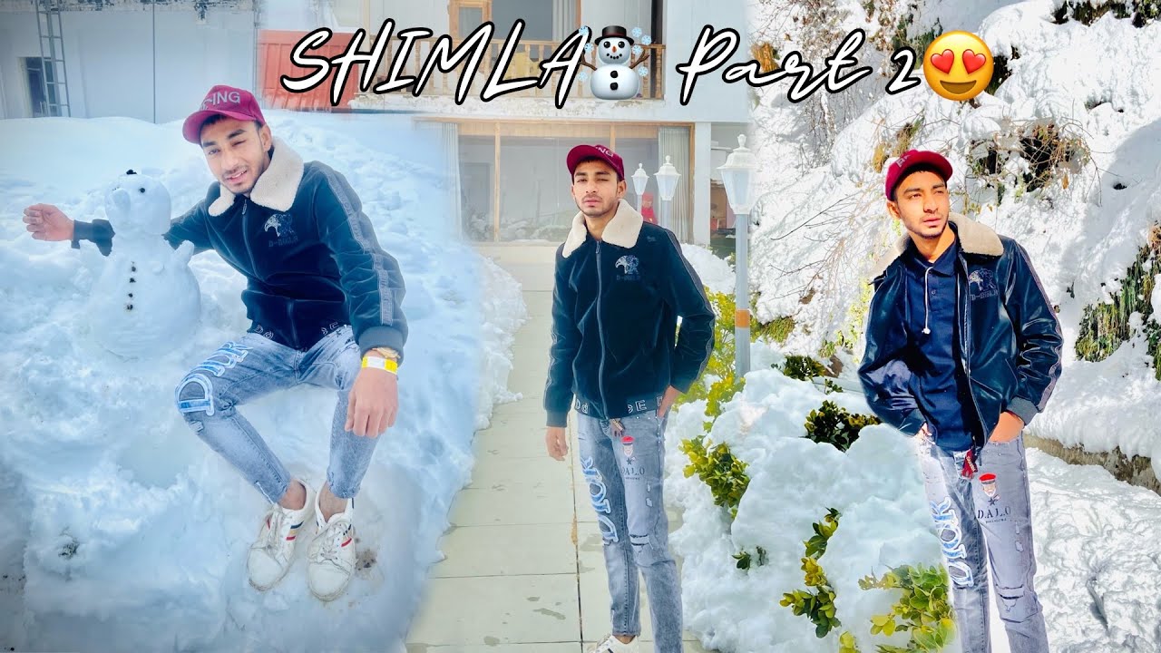 Shimla Mai Mili Live Baraf😍|| Shimla Funky Highlights Part 2😜|| Akcent ...