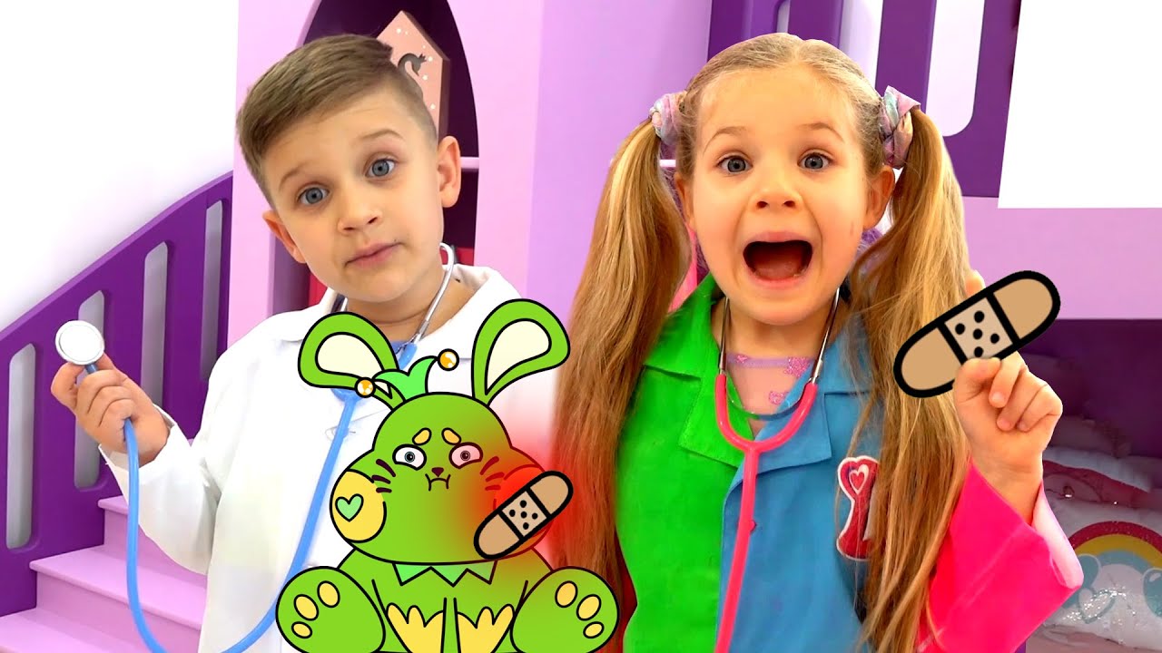 Diana and Roma Pet Boo Boo Story Cartoon - YouTube