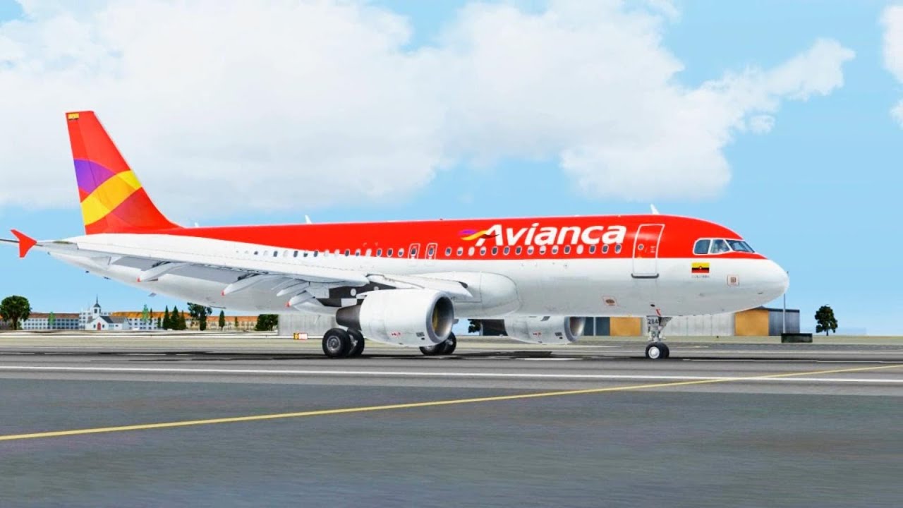 Avianca A320 Landing @ São Paulo Congonhas ( Outside ) ( HD ) - YouTube