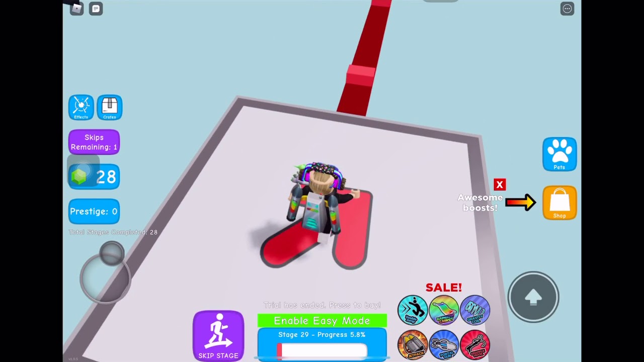 Getting out of my comfort zone and playing roblox( read the description ...