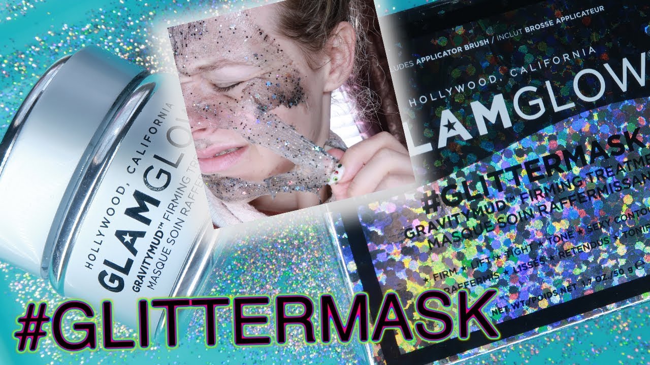 GLAMGLOW Glitter Mask First Impressions! - YouTube