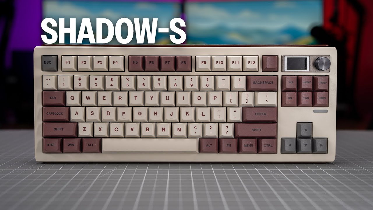 Epomaker Shadow-S Review - TKL with an LCD Screen - YouTube
