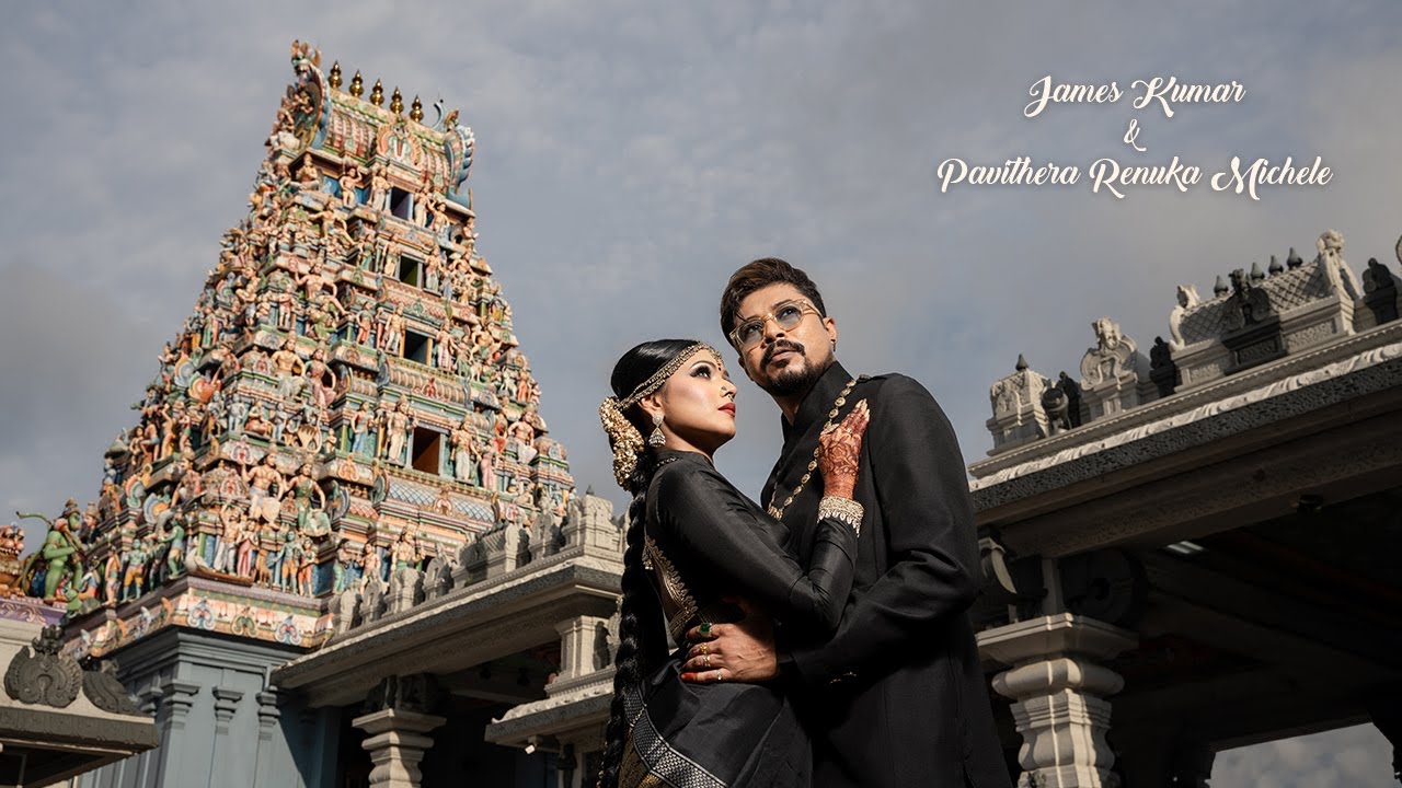 James Kumar & Pavithera Renuka Michele Wedding trailer - YouTube