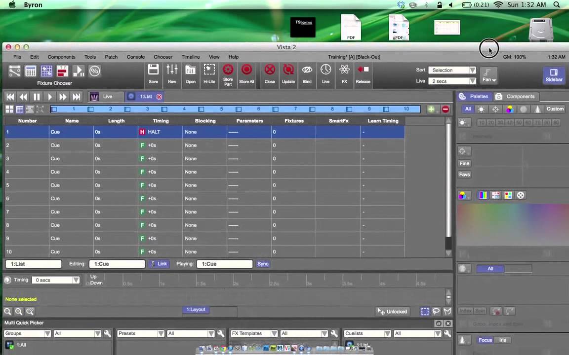 Learn Timing - Jands Vista - YouTube