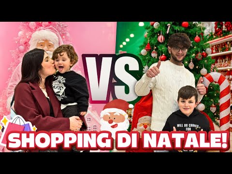 SFIDA SOLO SHOPPING DI NATALE: MAMMA & MATHI vs ANGIE & FRAPPY! 😱🎁