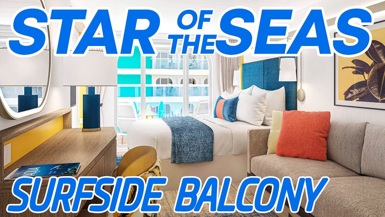 Star of the Seas Surfside Balcony Room Tour! 10-343 - YouTube