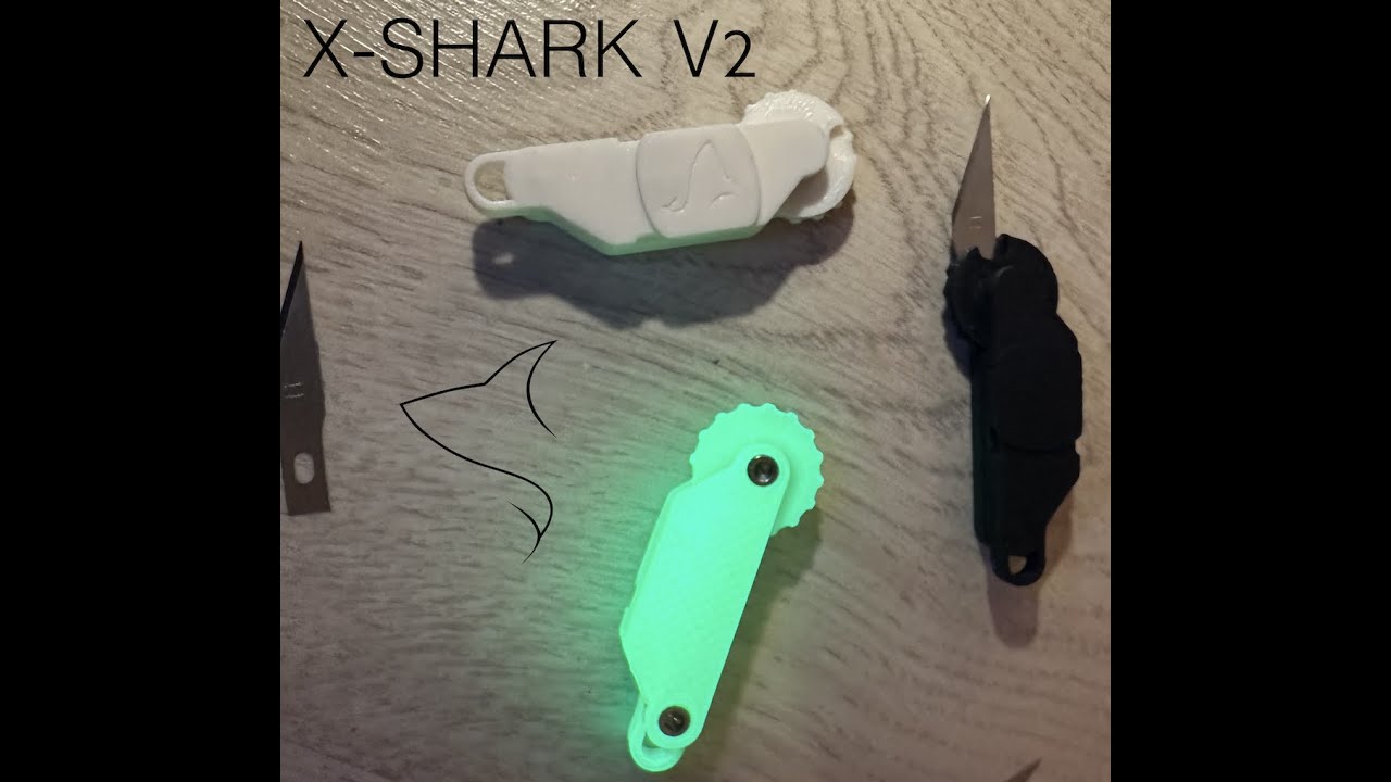 X-acto: Pocket Shark V2.0 - YouTube