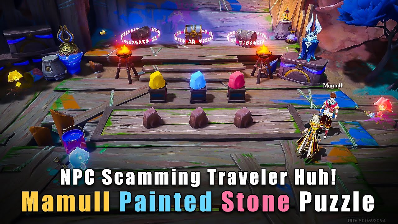 Mamull Painted Stones Luxurious Chest Puzzle in Tezcatepetonco ...